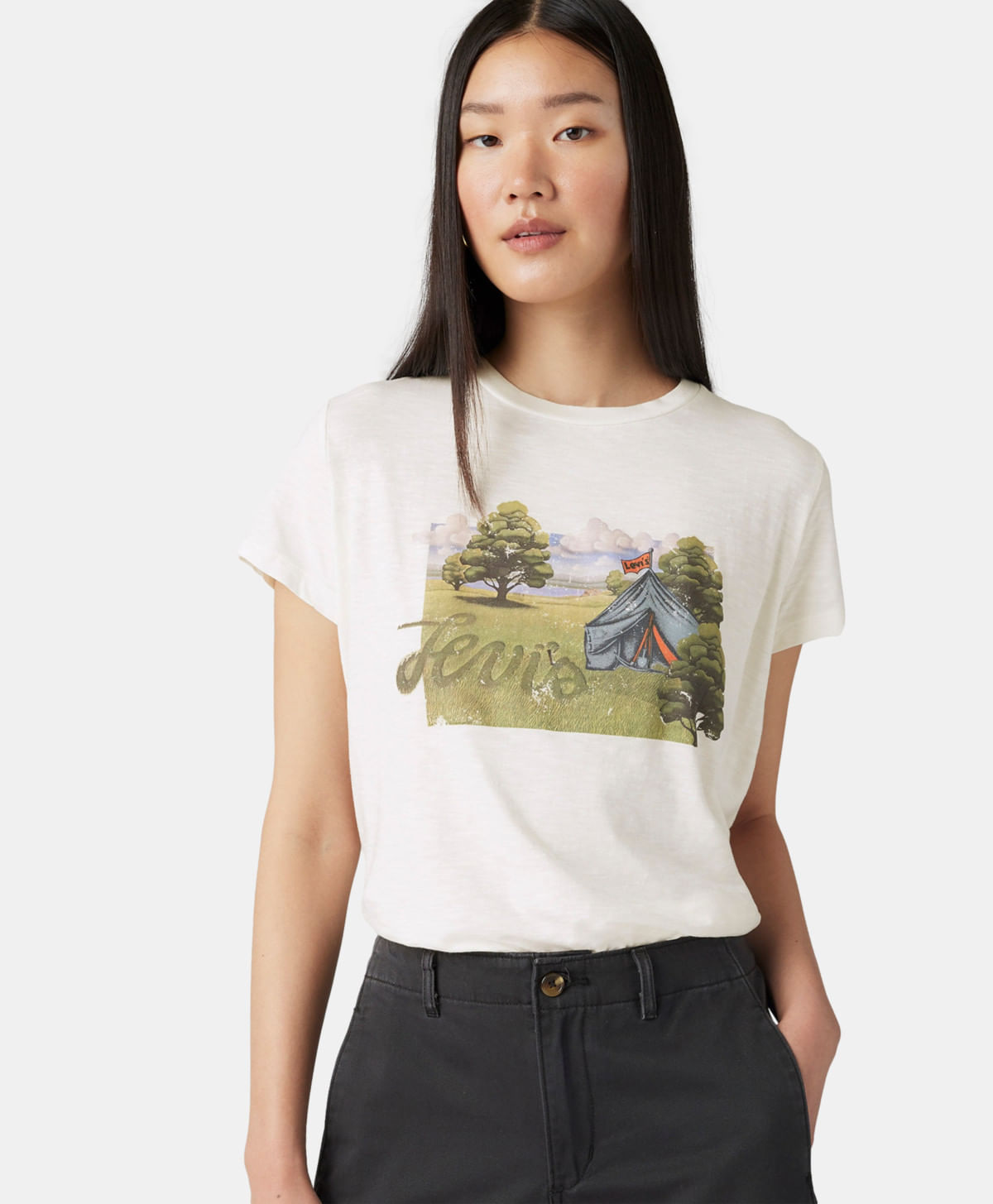 Polo Mujer Graphic Boxy Tshirt Levi's A8804-0010